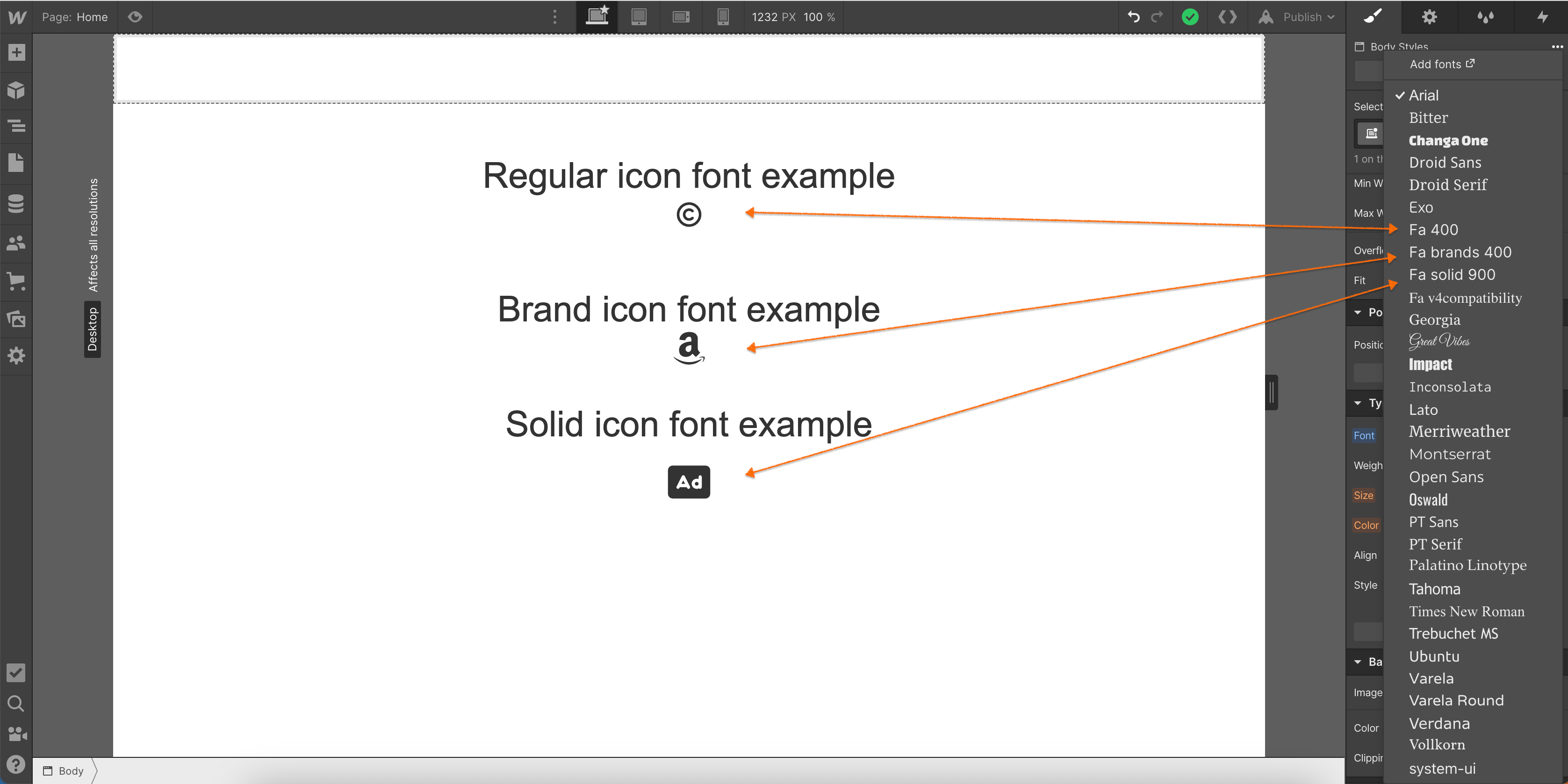 Webflow icons – Everything you need to know